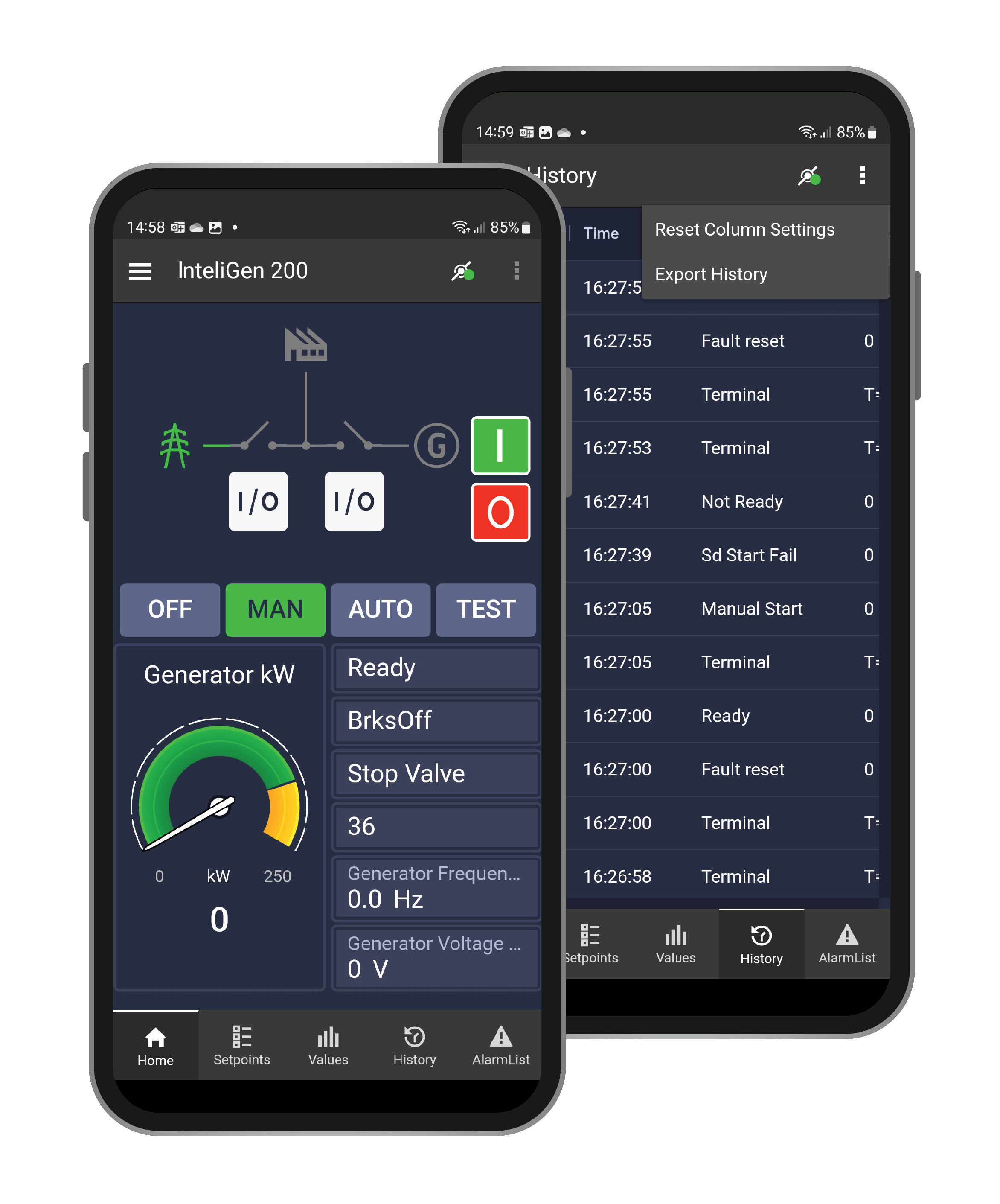 ComAp - Application mobile InteliConfig